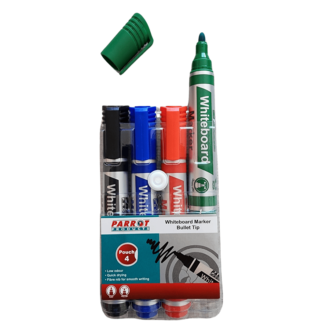 Accessory - Parrot Whiteboard Markers (4 colours per wallet)